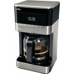 Braun Filterkaffeemaschine »PurAroma 7 KF 7120 - 12 Tassen Glaskanne, 4 Programme, Timer« Papierfilter 1x4 1.000 W, einstellbare Kaffeestärke,...
