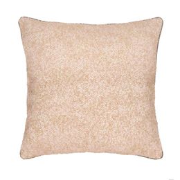 Pad Dekokissen »Murray« Made in Europe rose + unifarben Obermaterial: 100% Polyester B/L: 45 cm x 45 cm