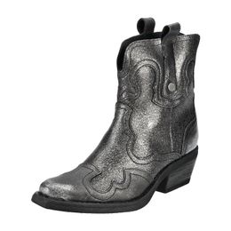 Steve Madden Bikerboots »Stiefelette Leder« Silber 39 39 Verschluss: Schlupfschuh