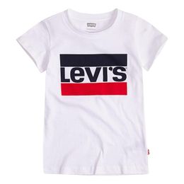 Levi's&reg; kids LEVI'S KIDS T-Shirt for GIRLS WHITE 8 (128) 8 (128) Levi's Kids T-Shirt f&uuml;r M&auml;dchen
