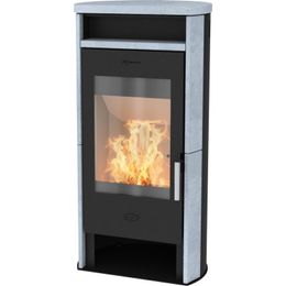 FIREPLACE Kaminofen »»Santa Fe Speckstein 2025«« schwarz