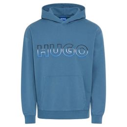 Hugo Blue Herren HUGO Blue Sweatshirt &raquo;Nogudi&laquo;, mit Kapuze, regular fit, reine Baumwolle XXL
