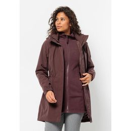 Jack Wolfskin 3-in-1-Funktionsmantel »OTTAWA COAT« boysenberry M (38/40) M (38/40) 3-in-1-Mantel