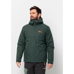 Jack Wolfskin Outdoorjacke »WISPER INS JKT M« mit Kapuze black-olive XXL (58) XXL (58) Kapuzenjacke