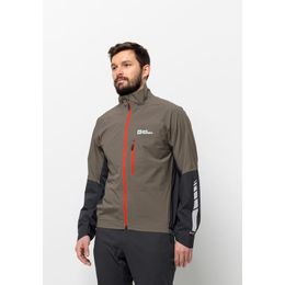 Jack Wolfskin Fahrradjacke &raquo;MOROBBIA 2.5L JKT M&laquo; cold-coffee XXL (58) XXL (58) Klein zusammenpackbar