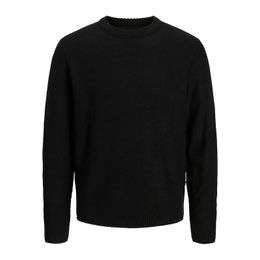 Jack & Jones JACK & JONES Strickpullover »JJROY KNIT CREW NECK AW25« Black M M Pullover von Jack & Jones