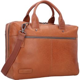 Plevier Document Bag 'Flint' male Brown size One Size