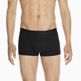 HOM Boxershorts »HO1« bequem, weich, eng, elastisch, basic, breiter Bund, Baumwollmix black XL XL Boxershorts von HOM