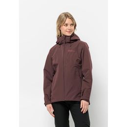 Jack Wolfskin Funktionsjacke »FERNBLICK 2L JKT W« mit Kapuze dark-maroon M (38/40) M (38/40) Elegante Regenjacke