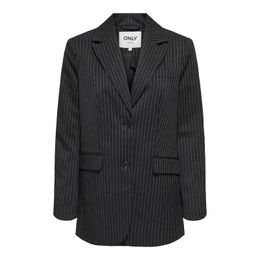 Only Longblazer »ONLREINA L/S PINSTRIPE BLAZER TLR NOOS« mit Nadelstreifen Black Stripes:CLOUD DANCER PINSTRIPES 42 42 Modischer Blazer von Only
