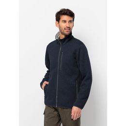 Jack Wolfskin Strickfleecejacke »ROBSON FJORD JACKET« night-blue L (52) L (52) Fleecejacke