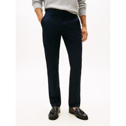 Tommy Hilfiger Herren Chinohose &raquo;CORE DENTON ESSENTIAL&laquo; Straight Fit, Baumwolle mit Stretch blau 32, L&auml;nge 32