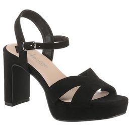 ANISTON SHOES High-Heel-Sandalette, Sommerschuh, Abendsandale, Plateau - NEUE KOLLEKTION schwarz 42 42 Sommerliche Sandalette aus der neuen Aniston...
