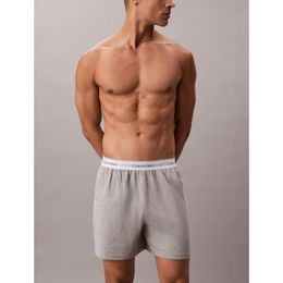 Calvin Klein Underwear Schlafshorts »SLEEP SHORT« Mit elastischem Bund grau M (50) - N-Gr N-Gr M (50) Sleep Bottom von Calvin Klein Underwear