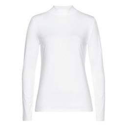 Lascana Damen Lascana Stehkragenshirt wei&szlig; 32/34