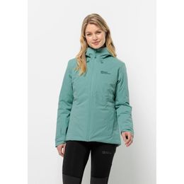 Jack Wolfskin Outdoorjacke »WISPER INS JKT W« mit Kapuze sea-foam L (42/44) L (42/44) Schützt vor Wind und Nässe