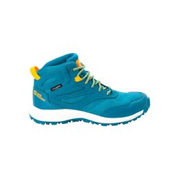 Jack Wolfskin Wanderschuh »WOODLAND TEXAPORE MID K« scuba UK12-EU31 UK12-EU31 Multifunktionaler Wanderschuh