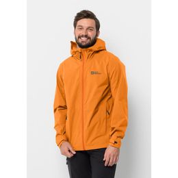 Jack Wolfskin Funktionsjacke »ELSBERG 2.5L JKT M« mit Kapuze dragon-fire XXL (58) XXL (58) Wetterschutzjacke