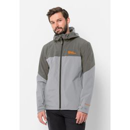 Jack Wolfskin Outdoorjacke »WEILTAL 2L JKT M« mit Kapuze moonwalk S (48) S (48) Wetterschutzjacke