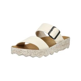 Asportuguesas Pantolette »Pantoletten Baumwolle« Ivory 36 36 Verschluss: Schlupfschuh