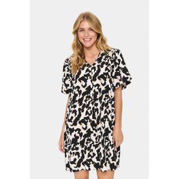 Saint Tropez Sommerkleid »MarcaSZ Dress« Orchid Painted Leopard XXL (44) - N-Gr N-Gr XXL (44) Feminines Kleid von Saint Tropez