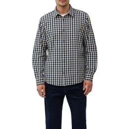 s.Oliver Langarmhemd mit Karo Muster BLUE CHECK M - N-Gr N-Gr M Hemd von s.Oliver Red Label