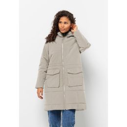 Jack Wolfskin Funktionsparka &raquo;WHITE FROST PARKA W&laquo; mit Kapuze dusty-grey S (36) S (36) Sch&uuml;tzt vor Wind