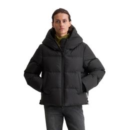Marc O'Polo MARC O'POLO Daunenjacke mit Kapuze große Kapuze, Regular fit, wasserabweisend black 36 36 Daunenjacke von Marc O'Polo