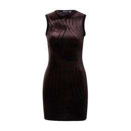 Nasty Gal Kleid Damen Gr&ouml;&szlig;e 42 dunkelbraun Winterkleid