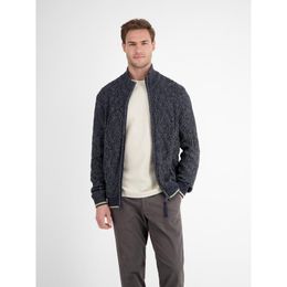 Lerros Strickjacke »Herren-Strickjacke mit Zopfmuster« CLASSIC NAVY XL XL Perfekt für kühle Tage oder als schickes Layering-Piece