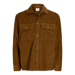 Jack & Jones JACK & JONES Langarmhemd »JJEPERFECT CORDUROY OVERSHIRT LS SN« Monks Robe S - N-Gr N-Gr S Cooles Hemd von Jack & Jones