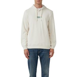 s.Oliver Hoodie, mit Logo Schriftzug ecru XXL XXL Kapuzensweatshirt von s.Oliver Red Label
