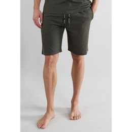 Tom Tailor Bermudas »Dallas« Kordelzug, Seitentaschen, bequem, atmungsaktiv, locker, Baumwollmix grün 48S - N-Gr N-Gr 48S Herren-Shorts von Tom Tailor