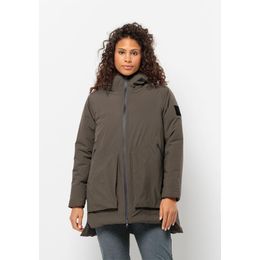 Jack Wolfskin Winterjacke »LUISENPLATZ JKT W« mit Kapuze cold-coffee XL (46) XL (46) Schützt vor Wind