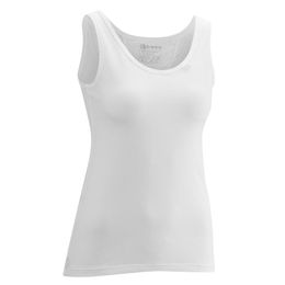 Gonso Funktionsshirt »Base Shirt Sleeveless W« Damen Fahrrad-Unterhemd, elastisch und atmungsaktiv, Rundhals Radshirt weiß 34 34 Enganliegende...