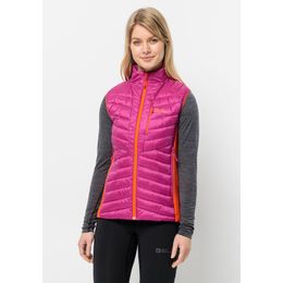 Jack Wolfskin Funktionsweste »ROUTEBURN PRO INS VEST W« new-magenta XL (46) XL (46) 2 Hüfttaschen, 1 Brusttasche