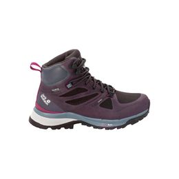 Jack Wolfskin Wanderschuh »FORCE STRIKER TEXAPORE MID W« dunkellila UK65-EU40 UK65-EU40 Sportiver und moderner Wanderschuh
