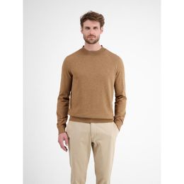 Lerros Strickpullover »Herren-Pullover mit Turtleneck« LIGHT COFFEE MELANGE M M Moderne, normale Passform