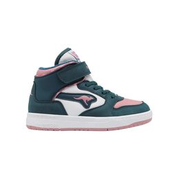 Kangaroos Sneakers "K-CP Rim Mid EV" in Rosa/ Dunkelgr&uuml;n - 44% | Gr&ouml;&szlig;e 31 | Kindersneakers