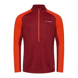 Vaude Funktionsshirt 'Larice Light II' Herren Größe XL orange / rot
