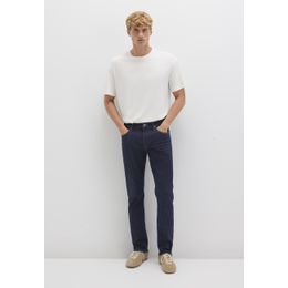 Straight-Jeans Mavi "MARCUS", Herren, Gr. 33, Länge 34, rinse comfort, 86% Baumwolle, 12% Polyester, 2% Elasthan, slim fit normal, Jeans Straight-Jeans, Slim Straight Jeans