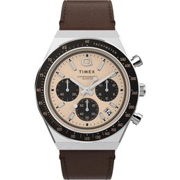 Timex Analoguhr Herren Gr&ouml;&szlig;e One Size hellbeige / braun / hellgrau / schwarz