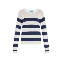 Sanika Pullover Damen Gr&ouml;&szlig;e S marine / wei&szlig;