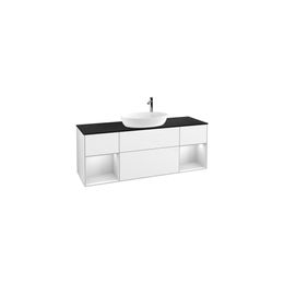 Villeroy & Boch V&B Waschtischunterschrank Finion 160cm, Pl b m, Rg wh. m Lac, glo wh. Lac ; Villeroy & Boch (F982MTGF)