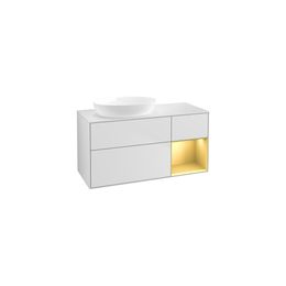 Villeroy & Boch V&B Waschtischunterschrank Wandbeleuchtung Finion 120cm, Pl w m, Reg gol m Lac, wh. m Lac ; Villeroy & Boch (GA51HFMT)