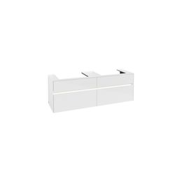 Villeroy & Boch V&B Waschtischunterschrank Collaro 160x54,8x50cm, f 2 WT, m LED, glo wh. ; Villeroy & Boch (C024B0DH)