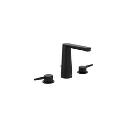 Villeroy & Boch V&B Dreiloch-Waschtischarmatur Conum m Zugstangen- Ablaufgarnitur, matt black ; Villeroy & Boch (TVW127001000K5)