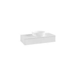 Villeroy & Boch V&B Waschtischunterschrank ohne Frontstruktur Antao 100x19x50cm, WBP-farbe Lac, glo wh. Lac ; Villeroy & Boch (K09010GF)
