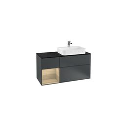 Villeroy & Boch V&B Waschtischunterschrank Wandbeleuchtung Finion 120cm, Pl b m, Rg l Oa ven, md bl. m Lac ; Villeroy & Boch (G392PCHG)