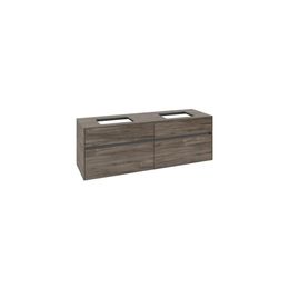 Villeroy & Boch V&B Waschtischunterschrank Collaro 160x54,8x50cm, f 2 WT, stone oak ; Villeroy & Boch (C12300RK)